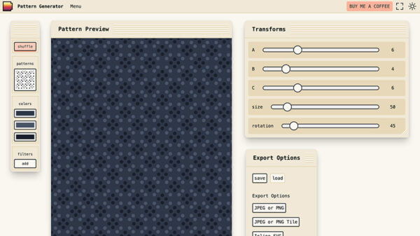 Background Pattern Generators And Tools For Web Designers