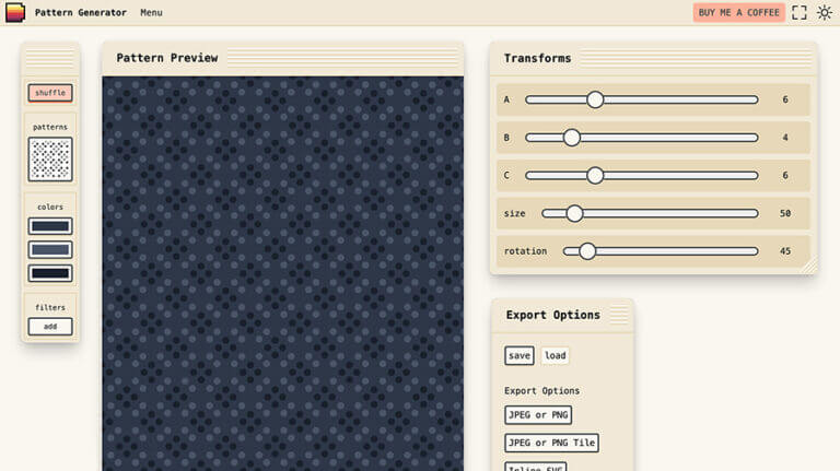 Background Pattern Generators And Tools For Web Designers