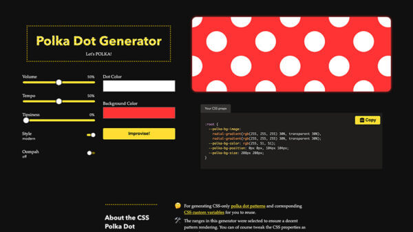 Background Pattern Generators And Tools For Web Designers