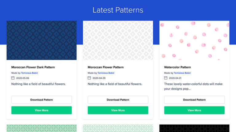 Background Pattern Generators And Tools For Web Designers
